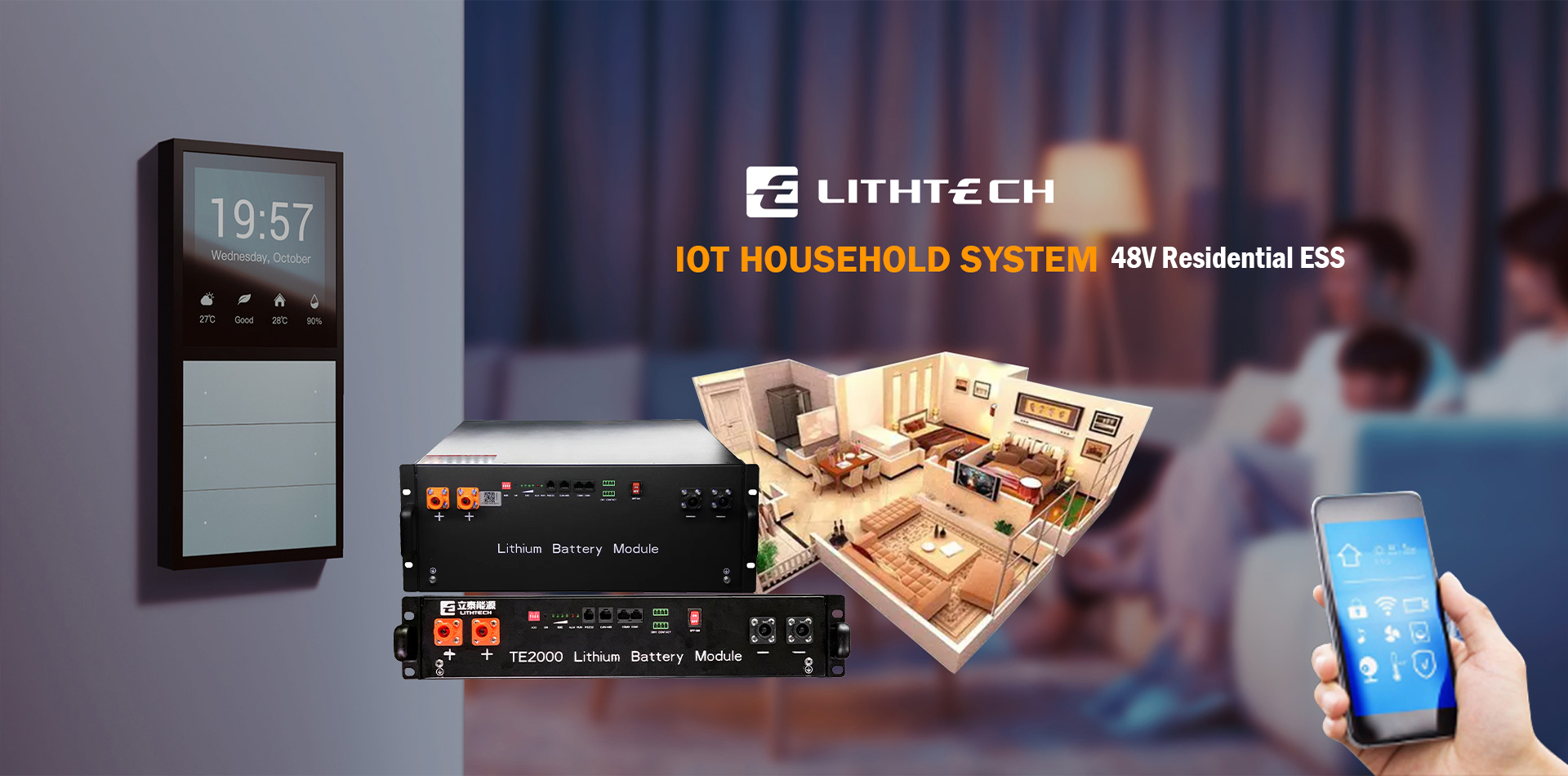 Lithium Battery Solution – Lithtech Energy HomePage